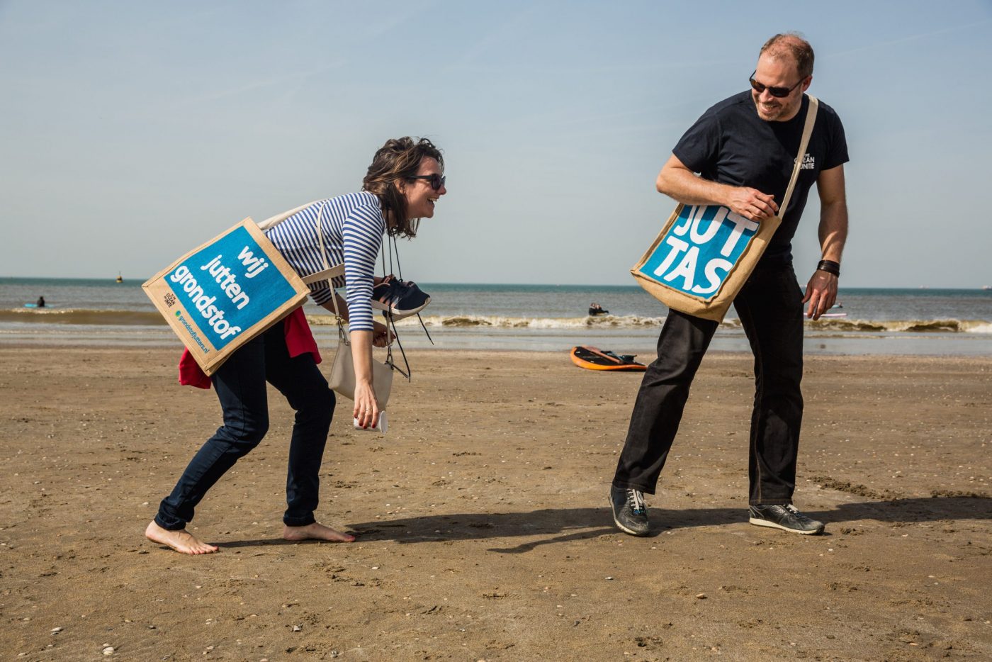 Jutten voor schone stranden en gratis koffie - Nationaal Park Hollandse ...